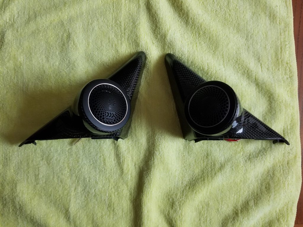 Carbon Fiber 599 Tweeter Pods – Scuderia Audio